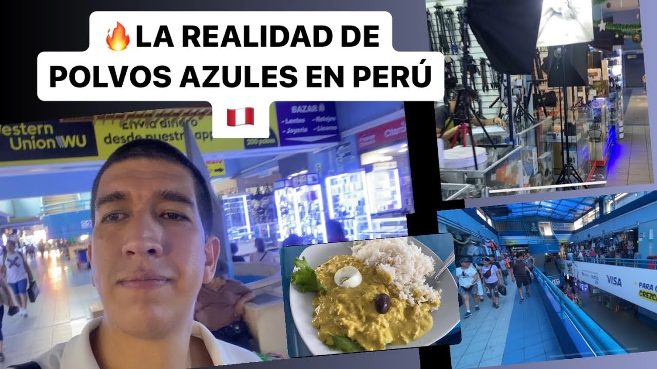 Así es POLVOS AZULES en #PERÚ🔥HISTORIA - QUÉ VENDEN - PRECIOS ...