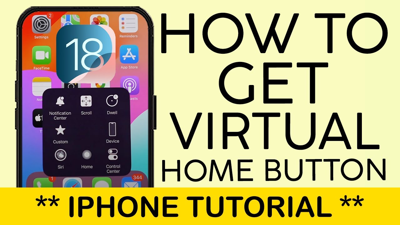 How to Get a Virtual Home Button on iPhone 2025 - YouTube