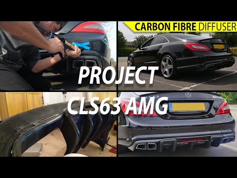 Project: CLS63 AMG - Carbon Fibre Rear Diffuser - YouTube