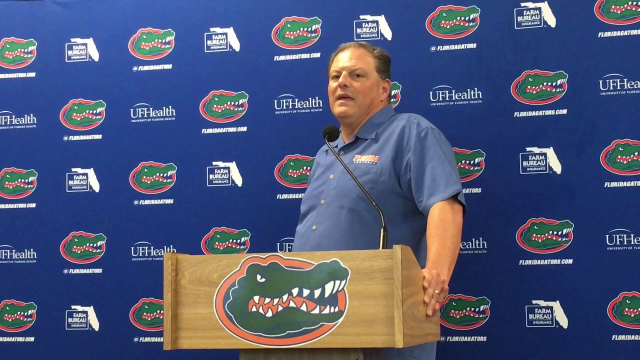 Gator Football Press conference - YouTube