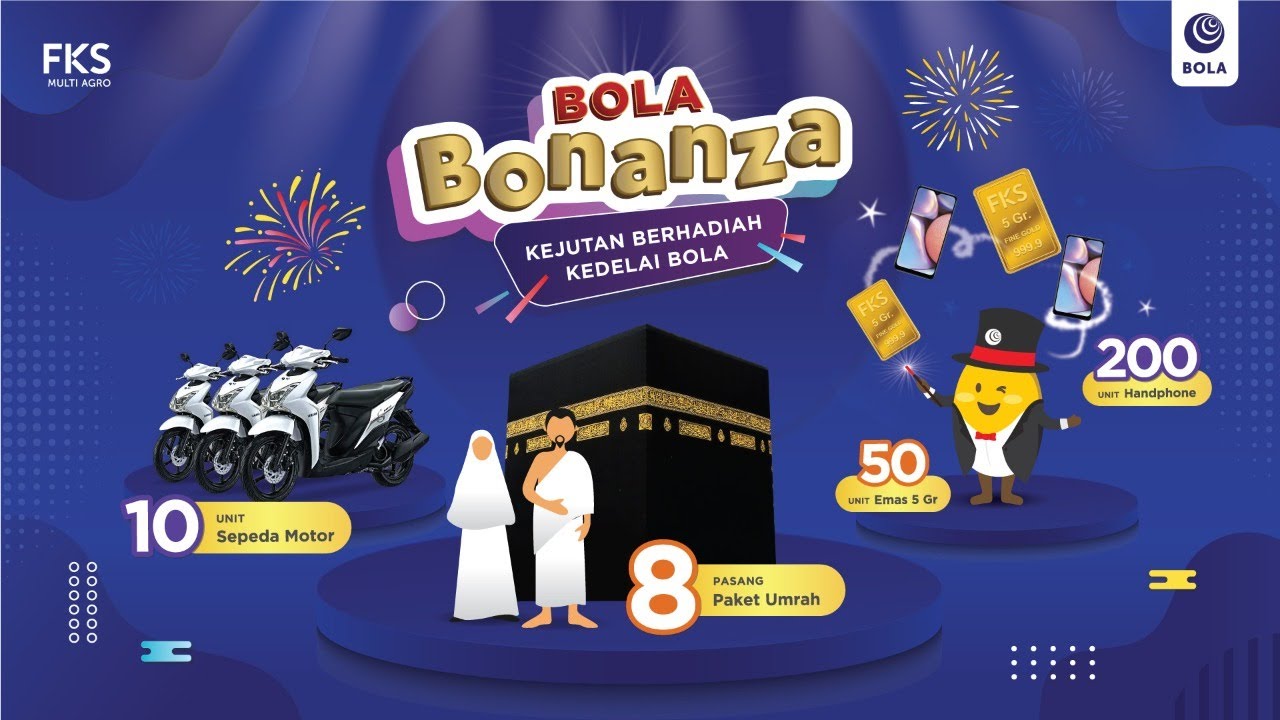 BOLA Bonanza - KEJUTAN BERHADIAH KEDELAI BOLA - 16 Juli 2021 14.00 WIB ...