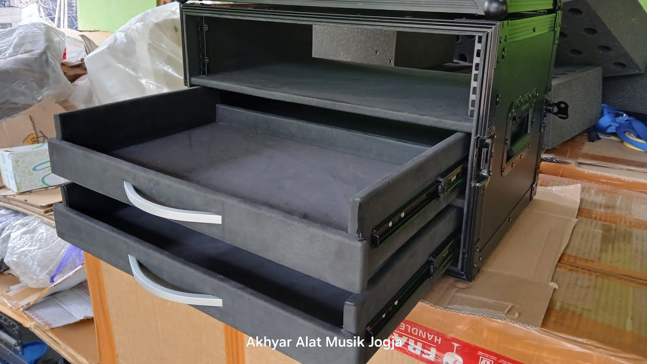 Hardcase Case Flightcase 2U Dobel Laci Untuk Efek Valeton Accessories ...