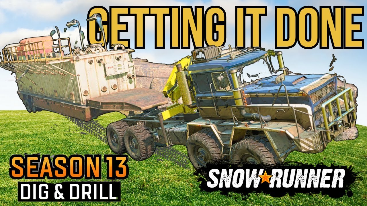 🔴LIVE Season 13 - 50% done - SnowRunner - Almaty Region - EP5 - YouTube