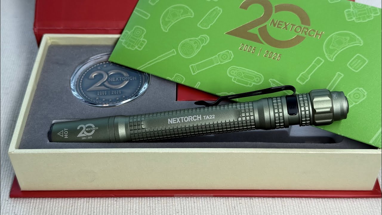 МНОГОЦЕЛЕВОЙ. NEXTORCH TA22 Tactical Penlight - YouTube