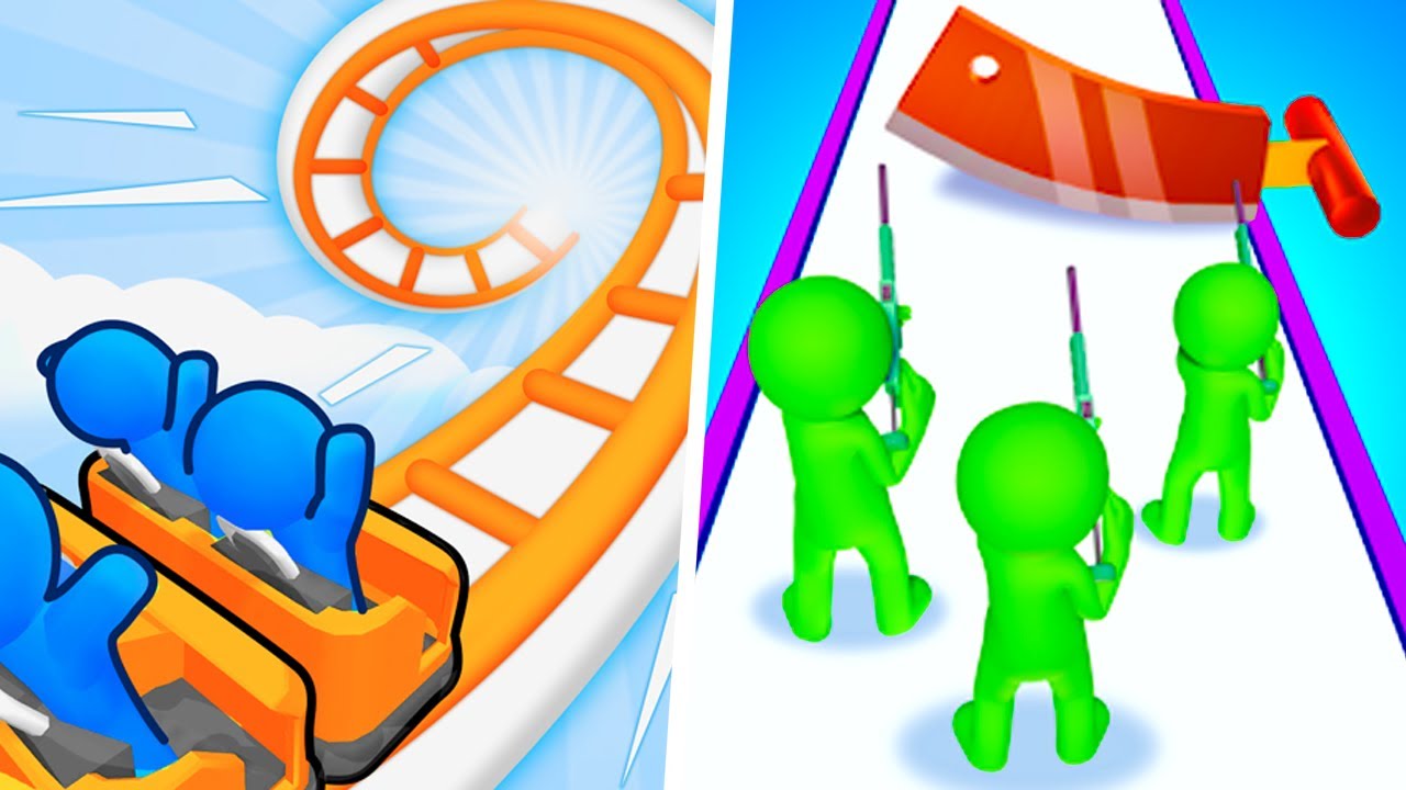 Runner Coaster | They Are Coming - Gameplay Walkthrough Max Levels ...