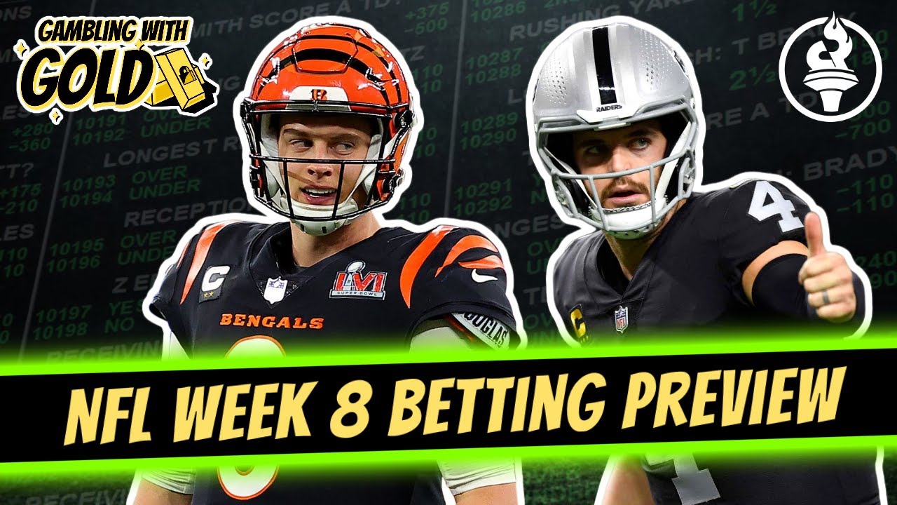 NFL Week 8 Betting Preview, Picks, and Predictions | Gambling With Gold ...