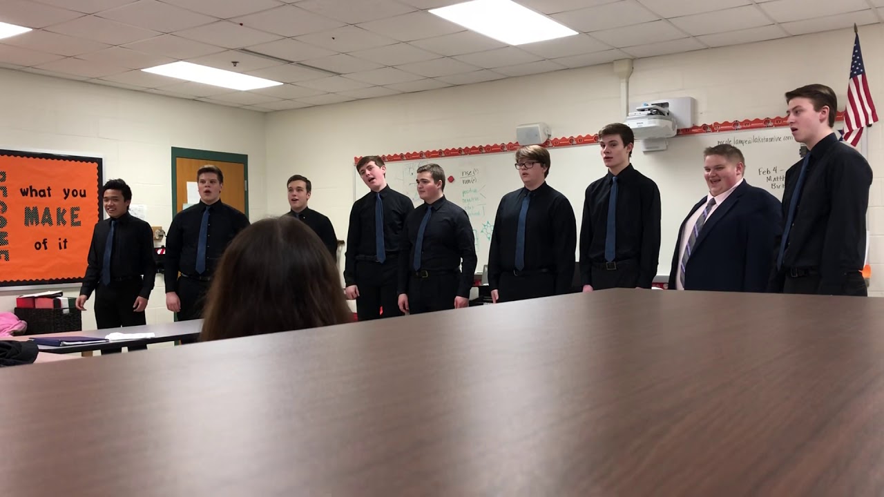 Jacob Ferris and the Springboro High School Men’s Choir - YouTube