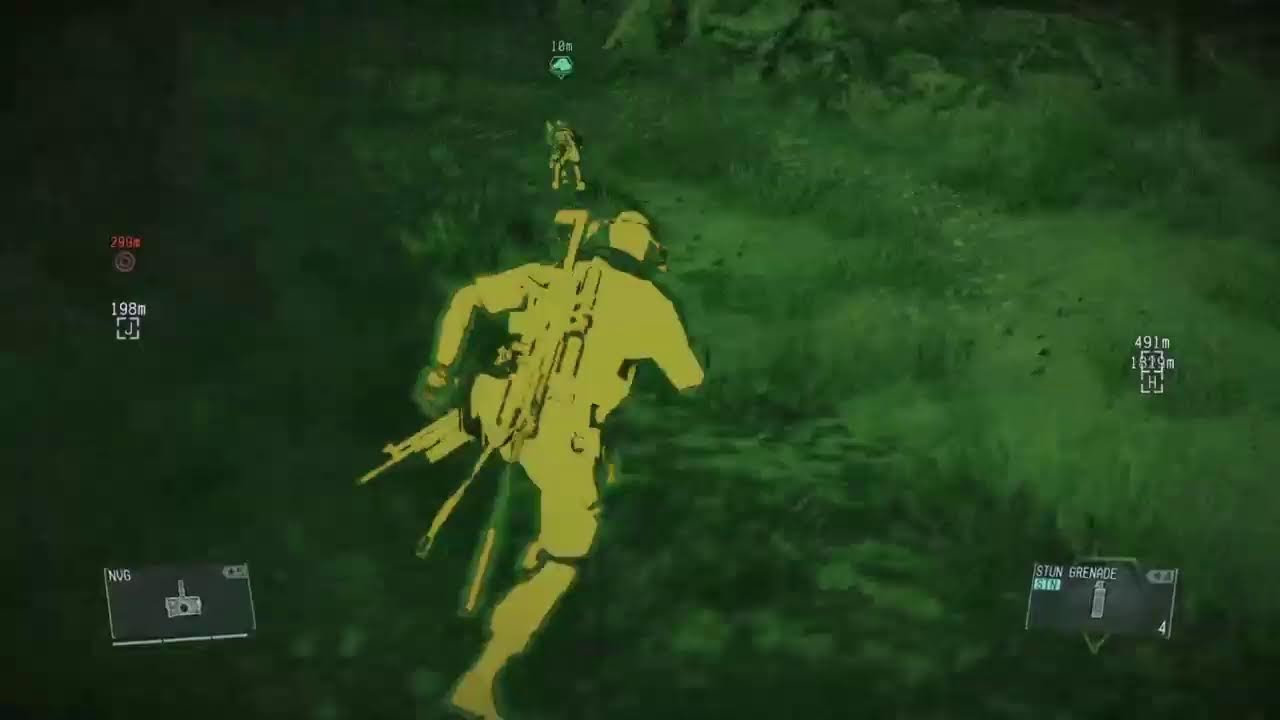 MGSV - Invisible soldiers glitch - YouTube