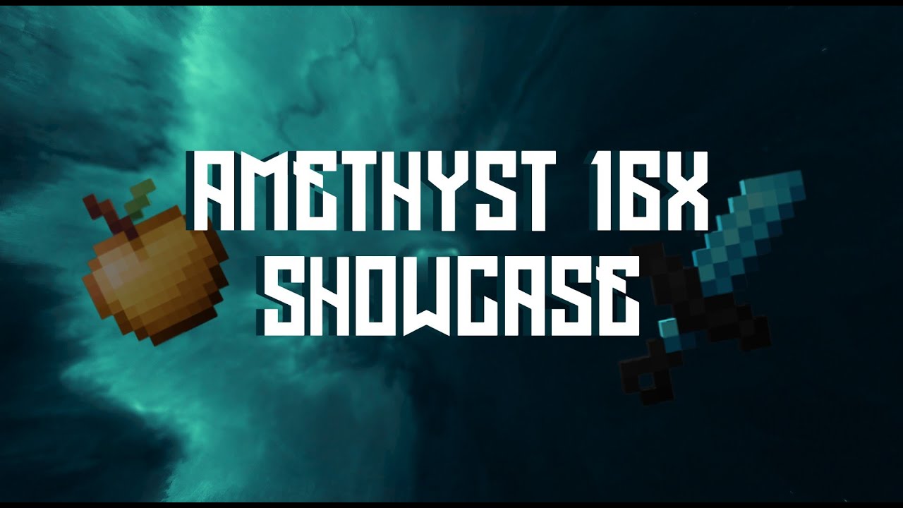 Amethyst 16x Showcase | minecraft pvp texture pack - YouTube