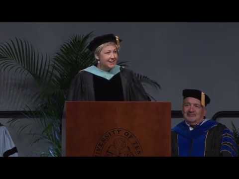 UT Knoxville CEHHS May 2017 Commencement, Dr Sarah Hillyer - YouTube
