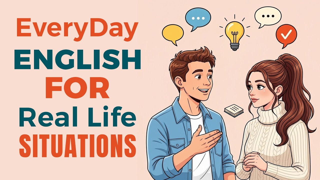 How to Speak English in Real-Life Situations | Everyday English for ...