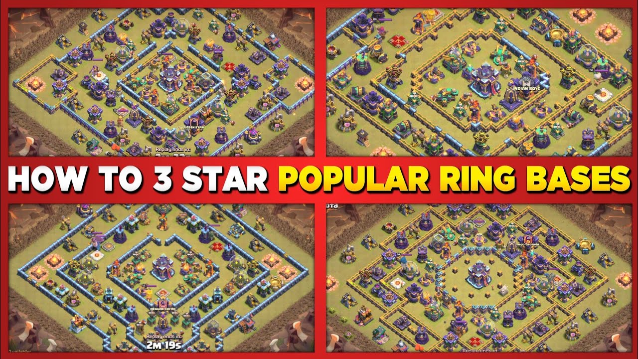 How to 3 Star Popular Th15 Ring Base ? Th15 Center TH Attack Strategy ...