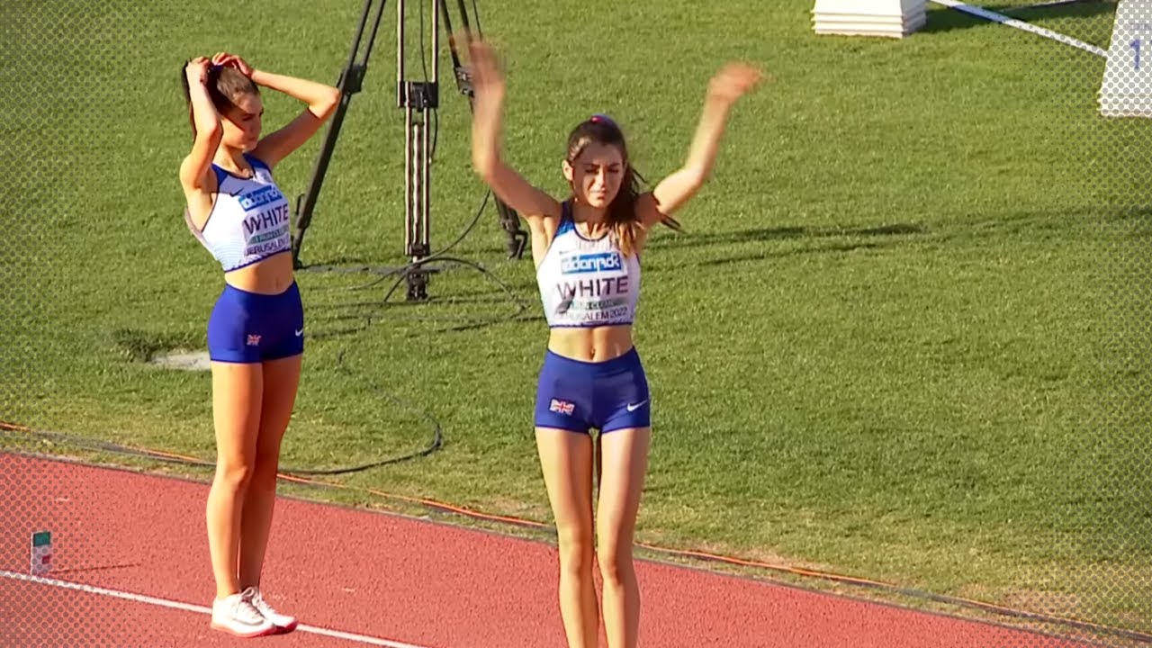Libby WHITE Women's Triple Jump Final European Athletics U18 Championships - YouTube