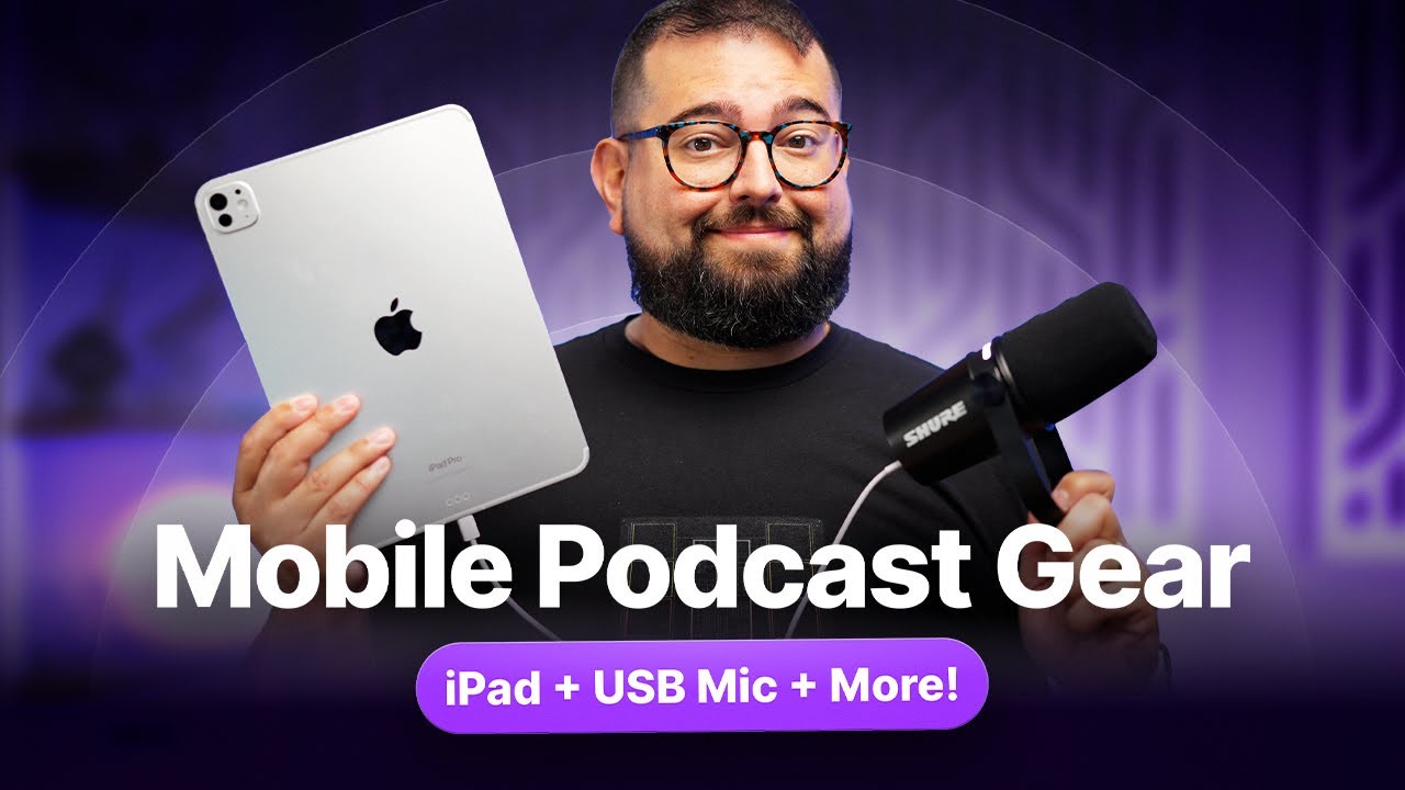 Advanced Podcast Setups with M4 iPad Pro + USB Mics + Interfaces - YouTube