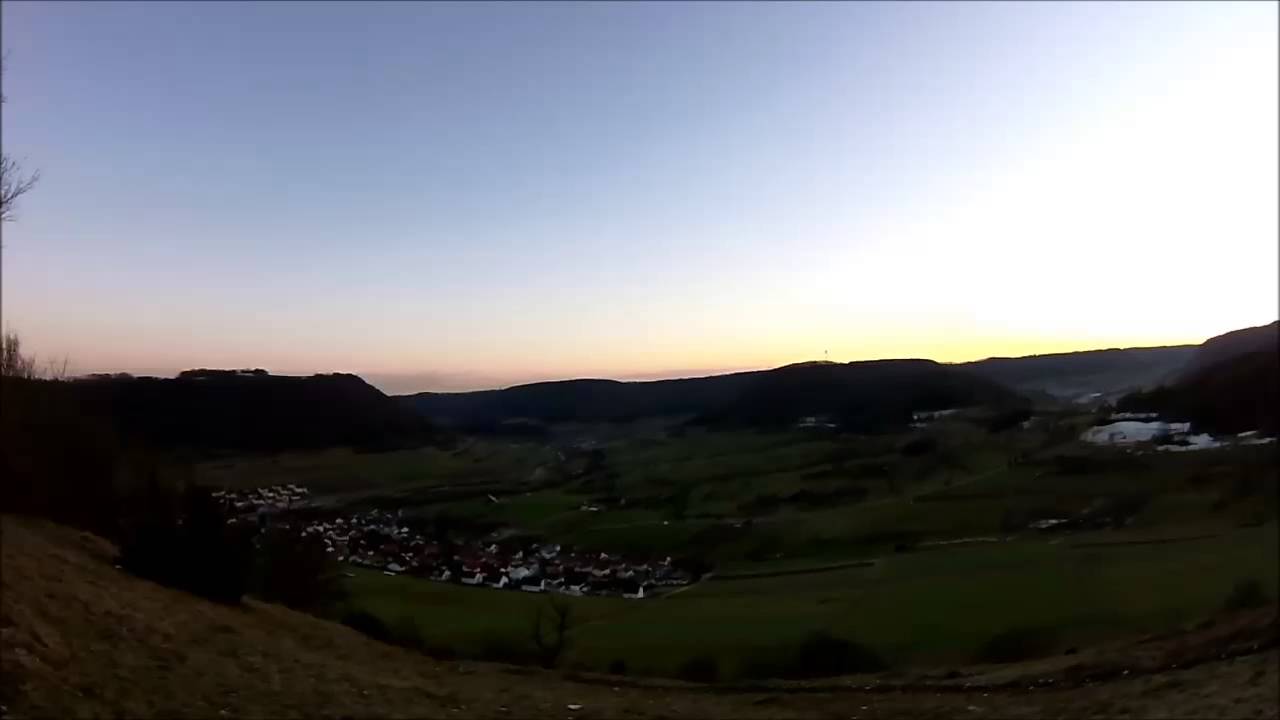 MPX Panda slope soaring after sunset - YouTube