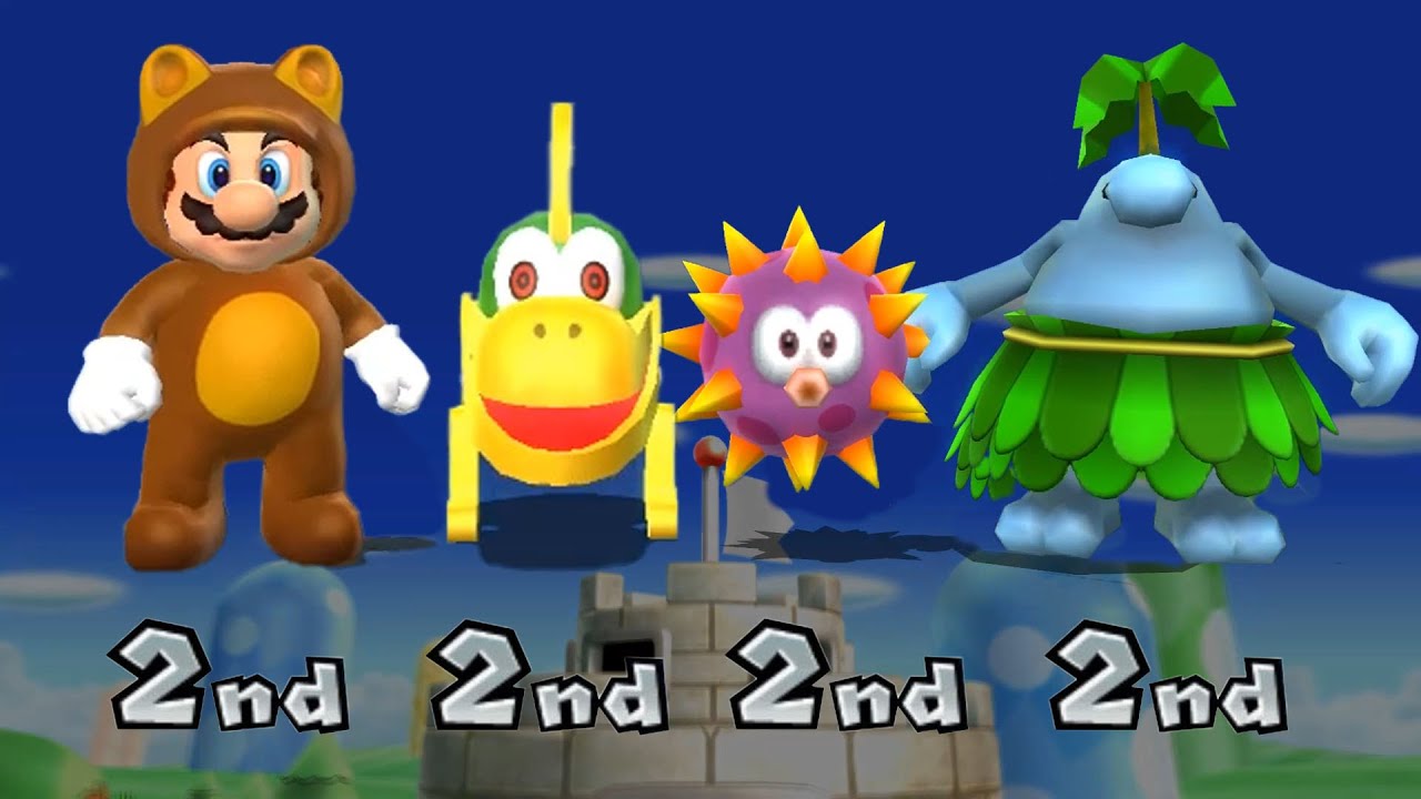 Mario Party 9 Kamek Vs Mario Vs Koopa Troopa Vs Toad - Minigame - YouTube