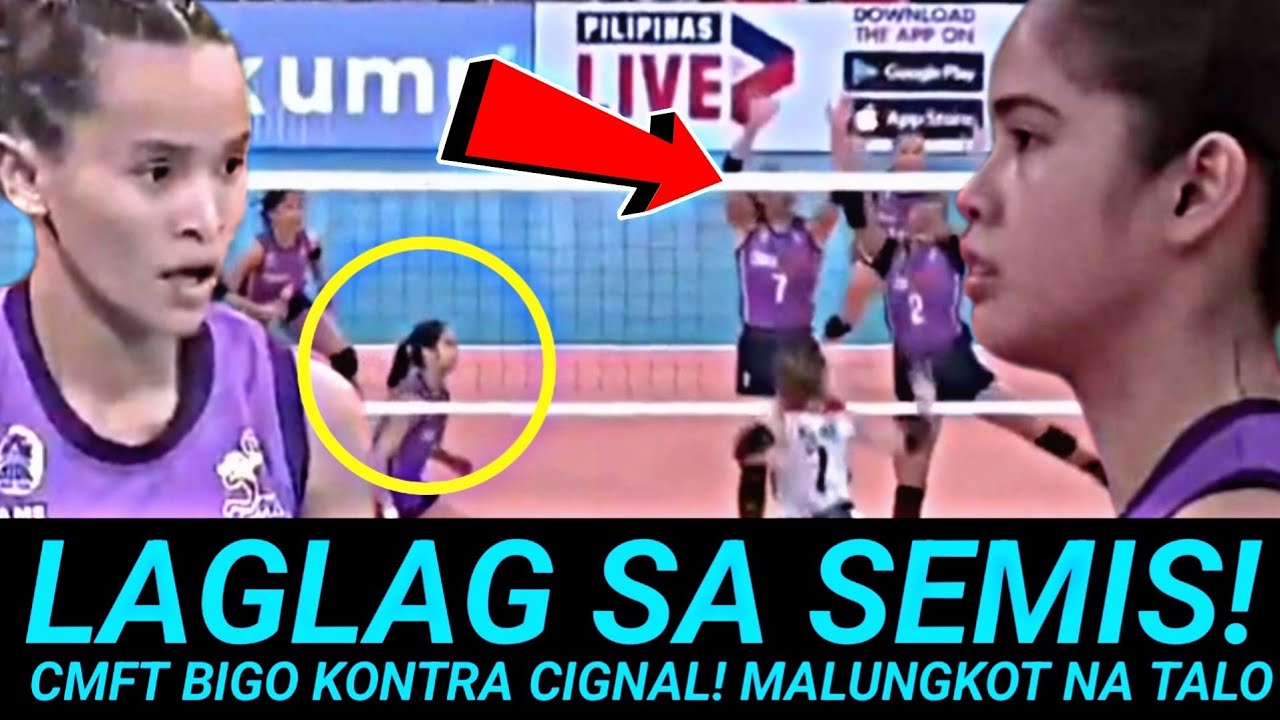 LAGLAG ang UBE GIRLS! CMFT Hindi Nakaporma! 3-0 Kortra CIGNAL!! Malungkot ng BDAY ni DEANNA WONG ...