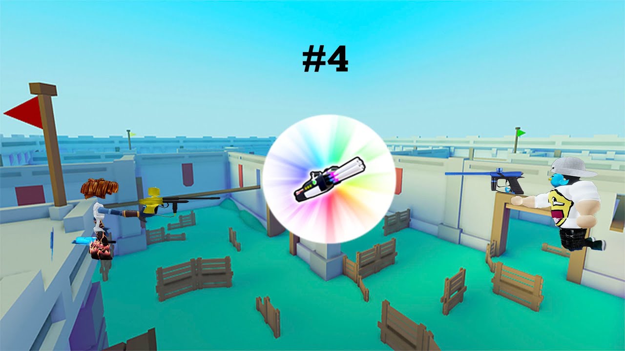 Playing BIG paintball #4 WE GOT THE HIGH TECH MINIGUN - YouTube