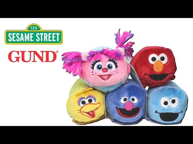 Gund Mini Sesame Street Family Gund Sesame Street Elmo Zip Along By