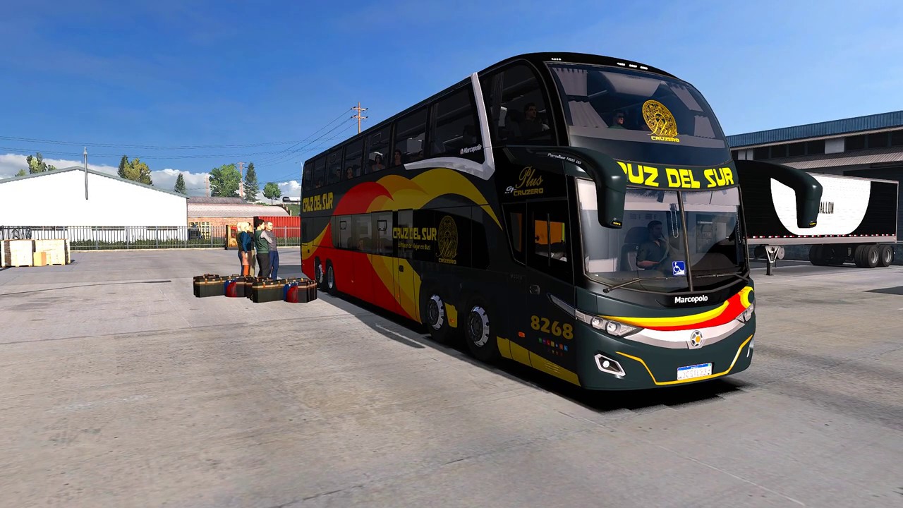 ATS v1.36 Mod Bus - Viaje #02 - YouTube