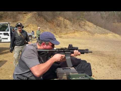 Full Auto Surefire 60 Round Mag Dump