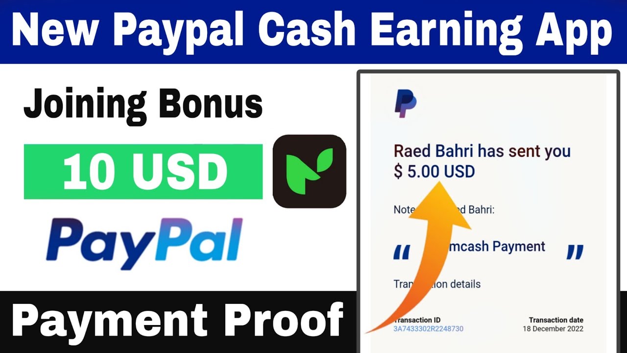 New Paypal Cash Earning App 2023 | Best Paypal Cash Earning App ...
