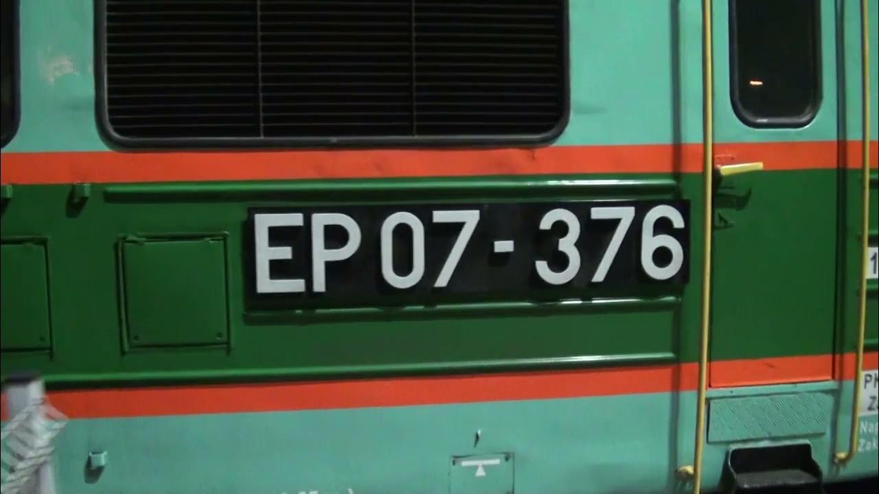 Marchewka EP07-376 z IC Szkuner - YouTube