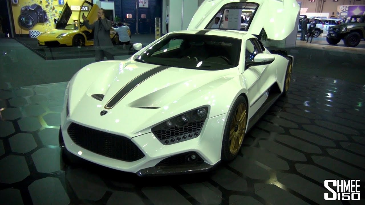 Zenvo ST1 - Epic Hypercar at Dubai 2013 - YouTube