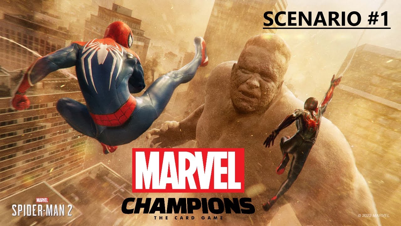 Marvel's Spider Man 2 - Marvel Champions - Scenario #1 - YouTube
