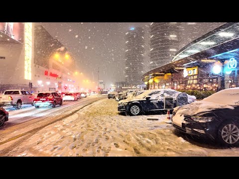 Ankara [4k30fps], Ümitköy'de Karda Yürüyüş - Wandering Around Umitkoy