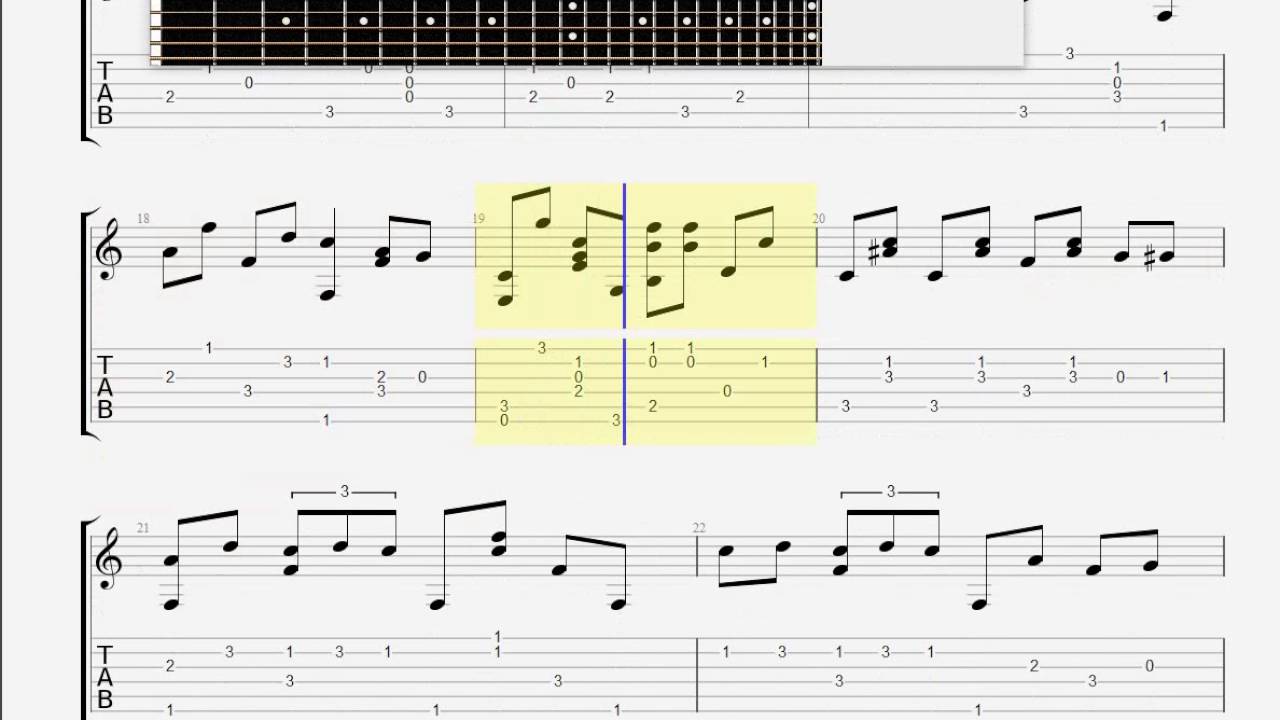 Blind Blake Georgia Bound GUITAR TABLATURE - YouTube