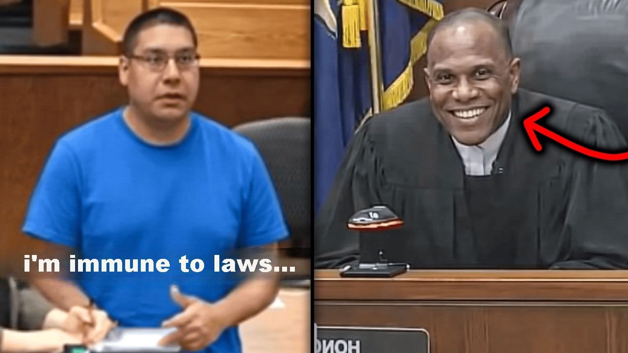 Defendants Learn the Hard Way: Judges Don’t Debate - YouTube