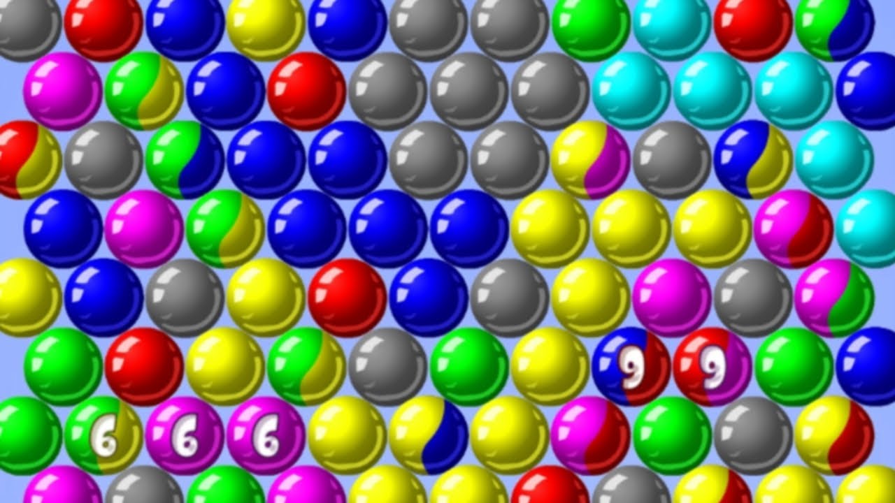 Bubble Shooter Game Level-1201 l Bubble Shooter game play l Bubble ...