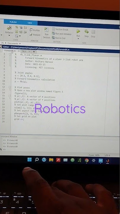 MATLAB Kinematics for ROBOTICS #startup #technology #arduino # ...