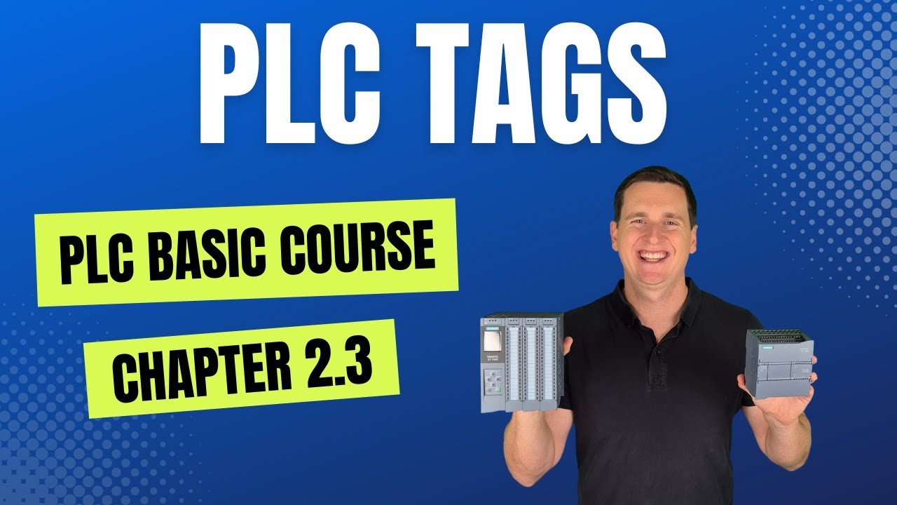 PLC Basic Course 2.3 | PLC Tags | Learn PLC Programming in TIA Portal ...