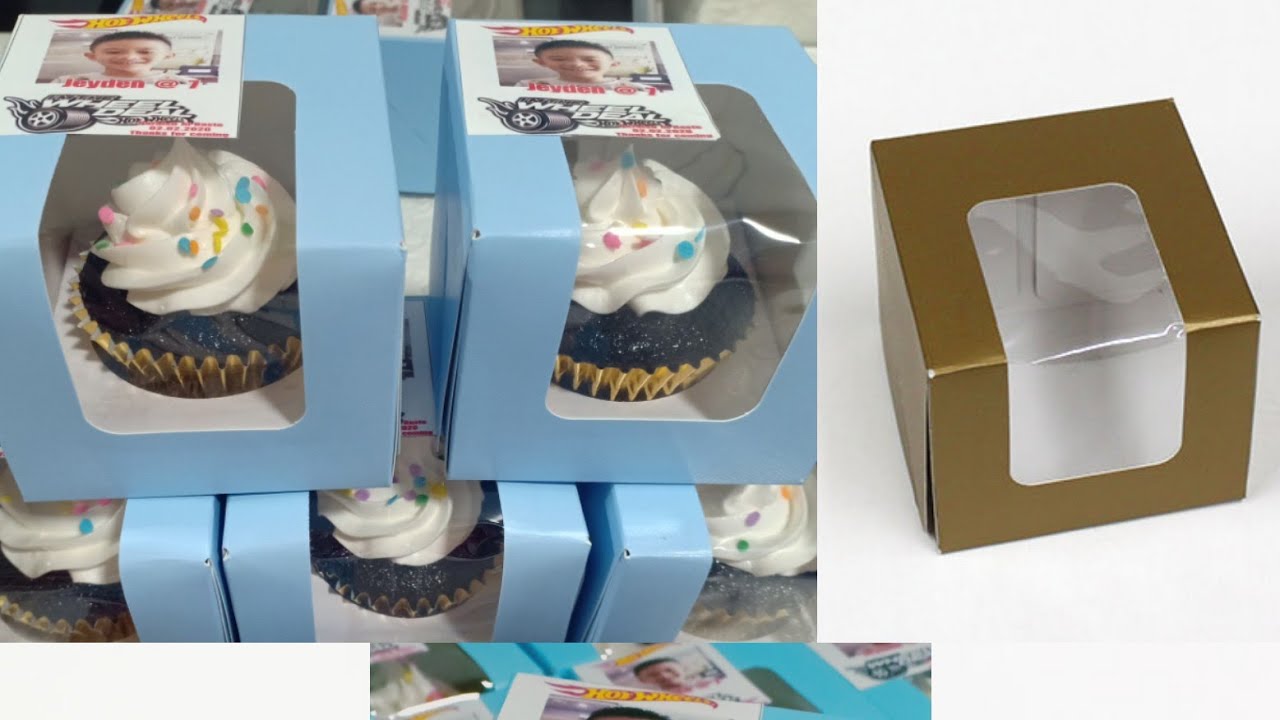 RM's Pre-formed Easy to Use Cupcake Solo Box. - YouTube
