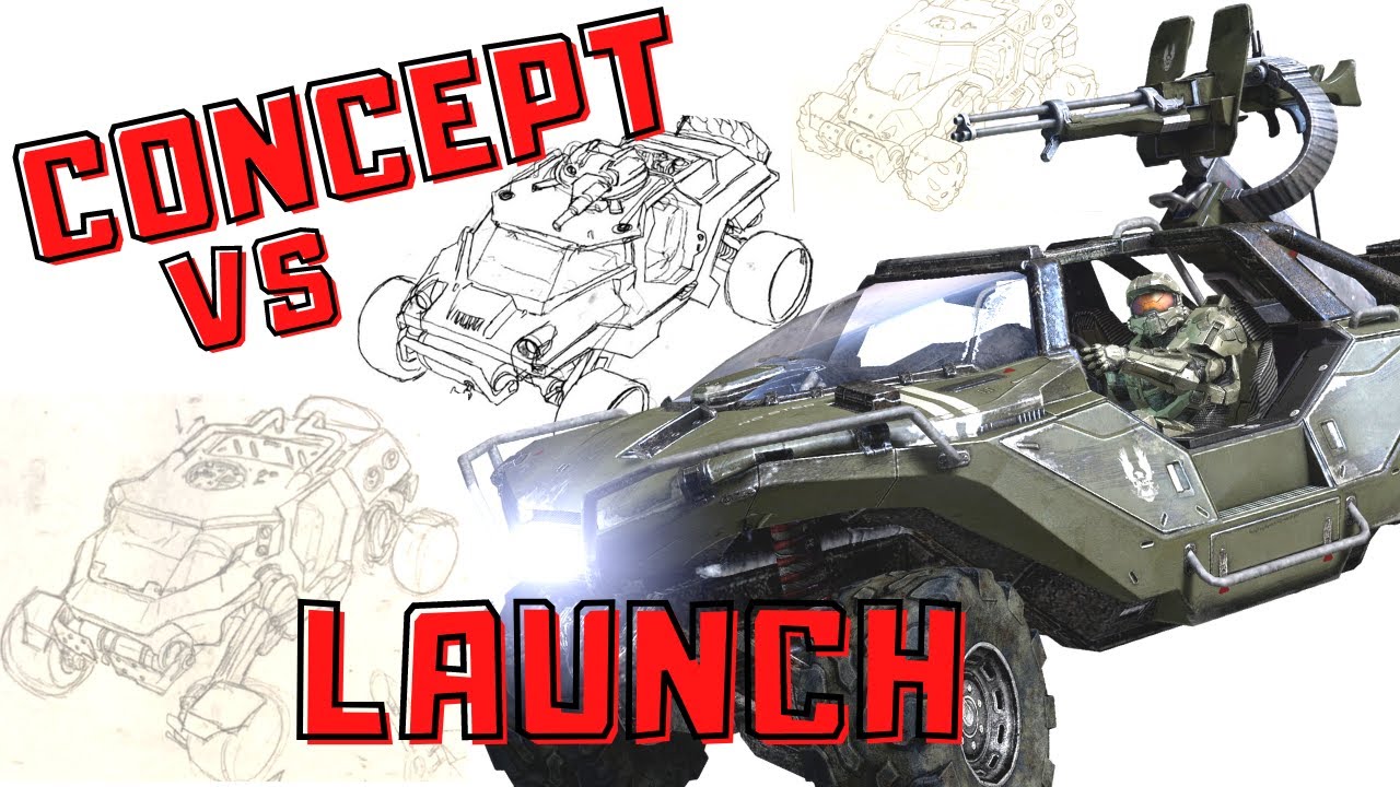 Halo Concept Art Evolution - The Warthog - YouTube