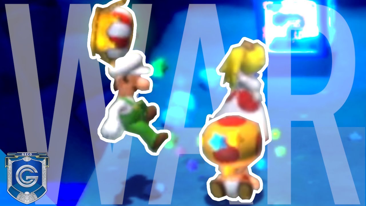 Mushroom Kingdom CIVIL WAR | Super Mario 3D World Funny Highlights ...