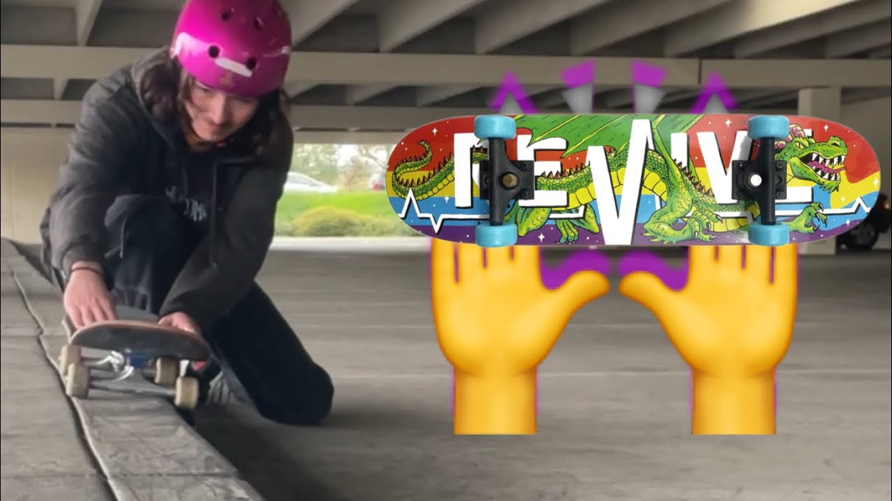 Using a HandSkate to learn a SKATEBOARD TRICK?! - YouTube