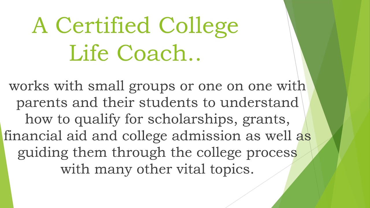 What is the College Life Coach Opportunity audio - YouTube