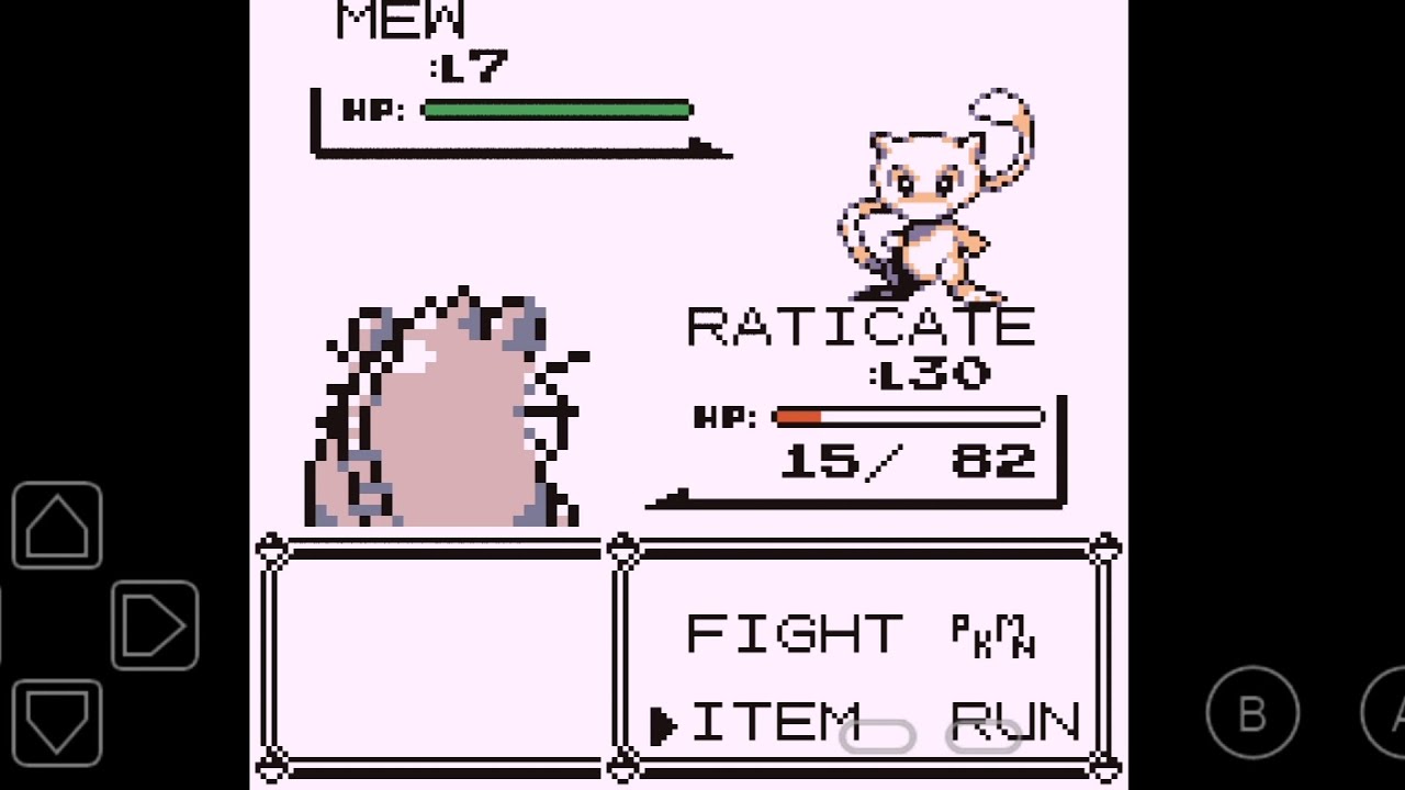 The Mew Glitch (tutorial) - Pokemon Red - YouTube