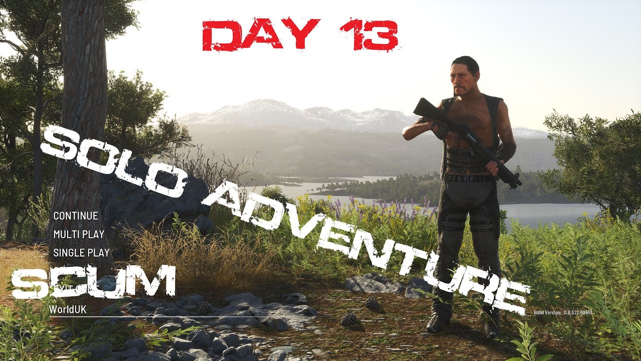 SCUM Solo Adventure Day 13, Heading for Trader, Airdrop on way and ...
