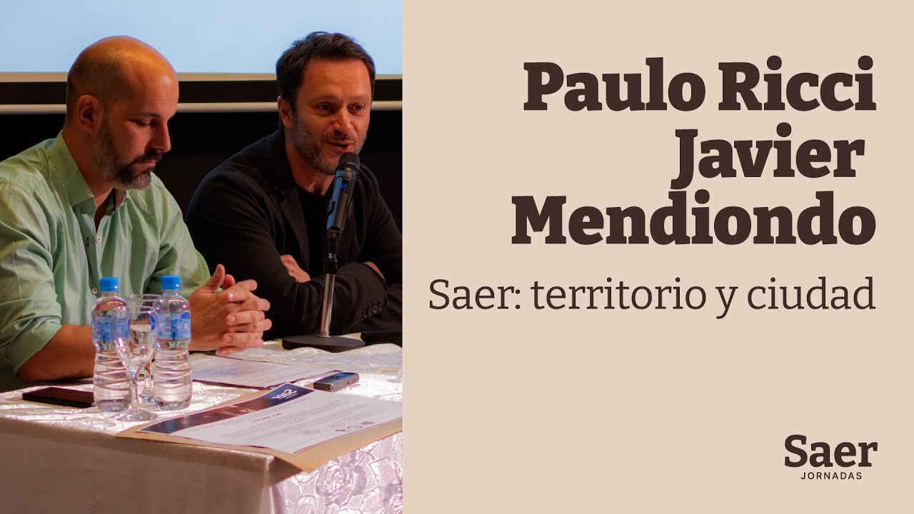 Paulo Ricci y Javier Mendiondo: Saer: territorio y ciudad - YouTube