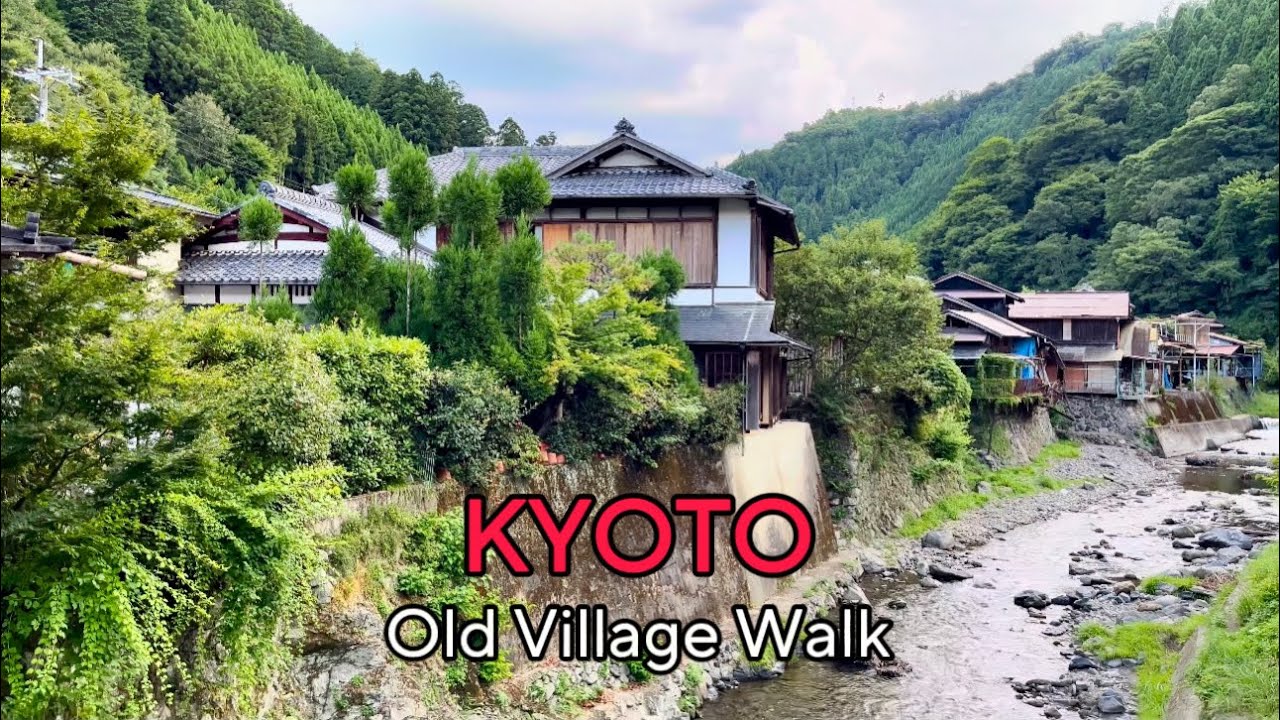4K Walking Tour Kyoto, Japan Most Beautiful Japanese Village Walking ...