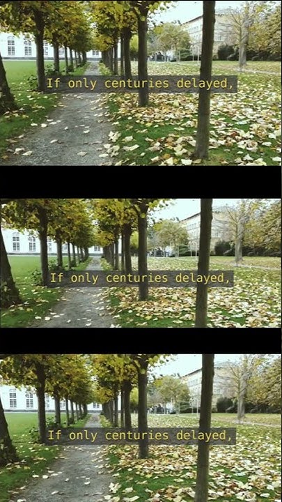 If you were coming in the fall, - YouTube