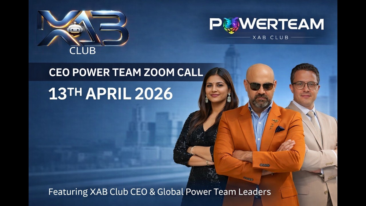 XAB Club CEO Power Team Zoom Call 13.04.2026 - YouTube