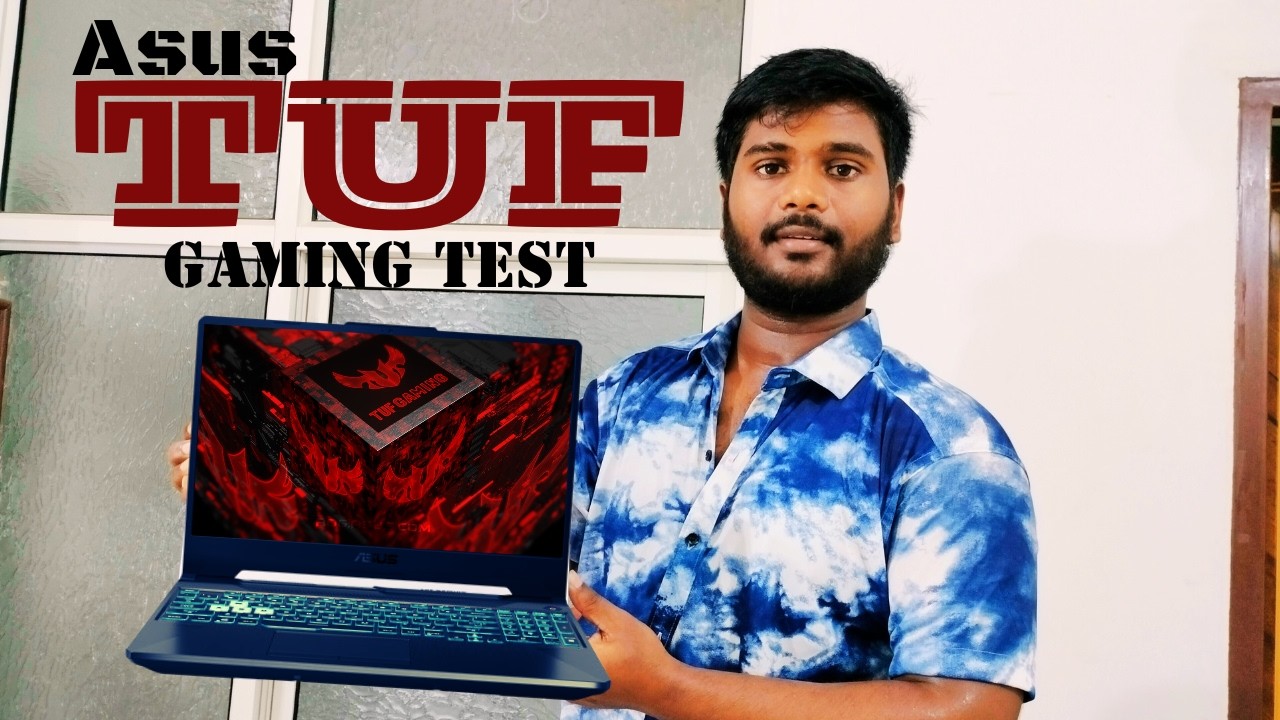 GAMING TEST in ASUS TUF Gaming laptop F15 | complete review | True ...