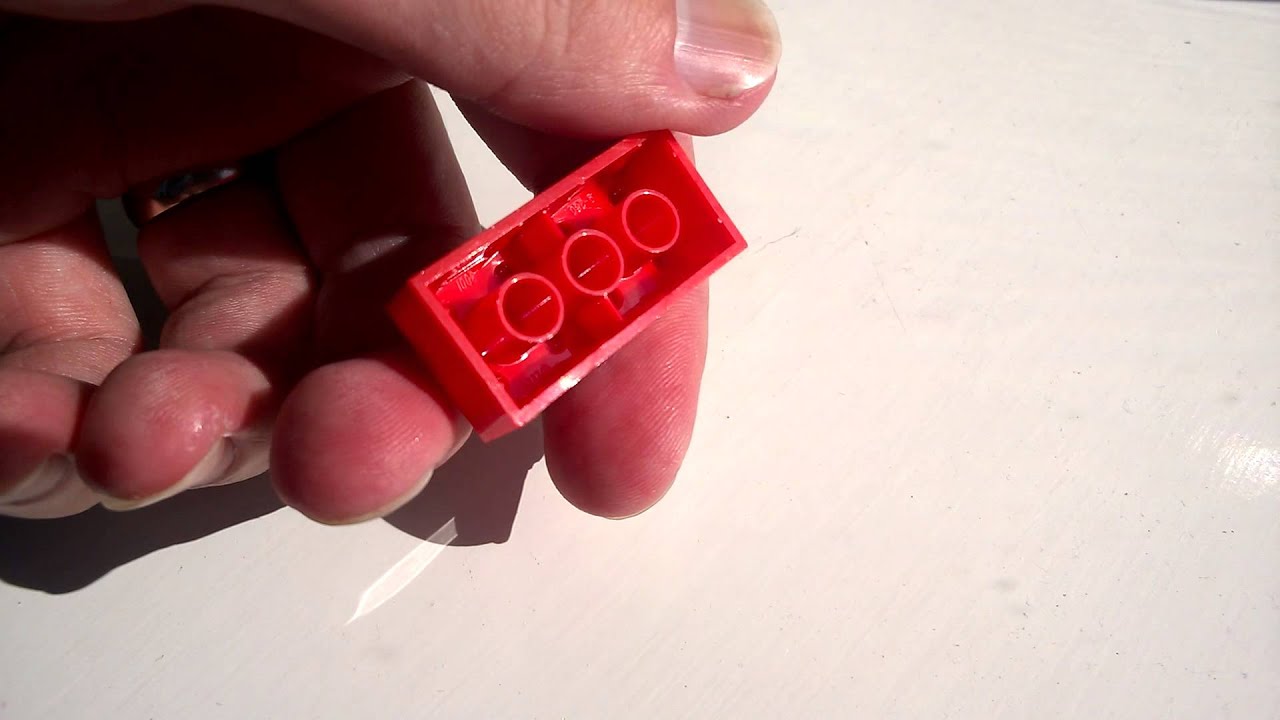 A Bright Red 2x4 Lego Brick - YouTube