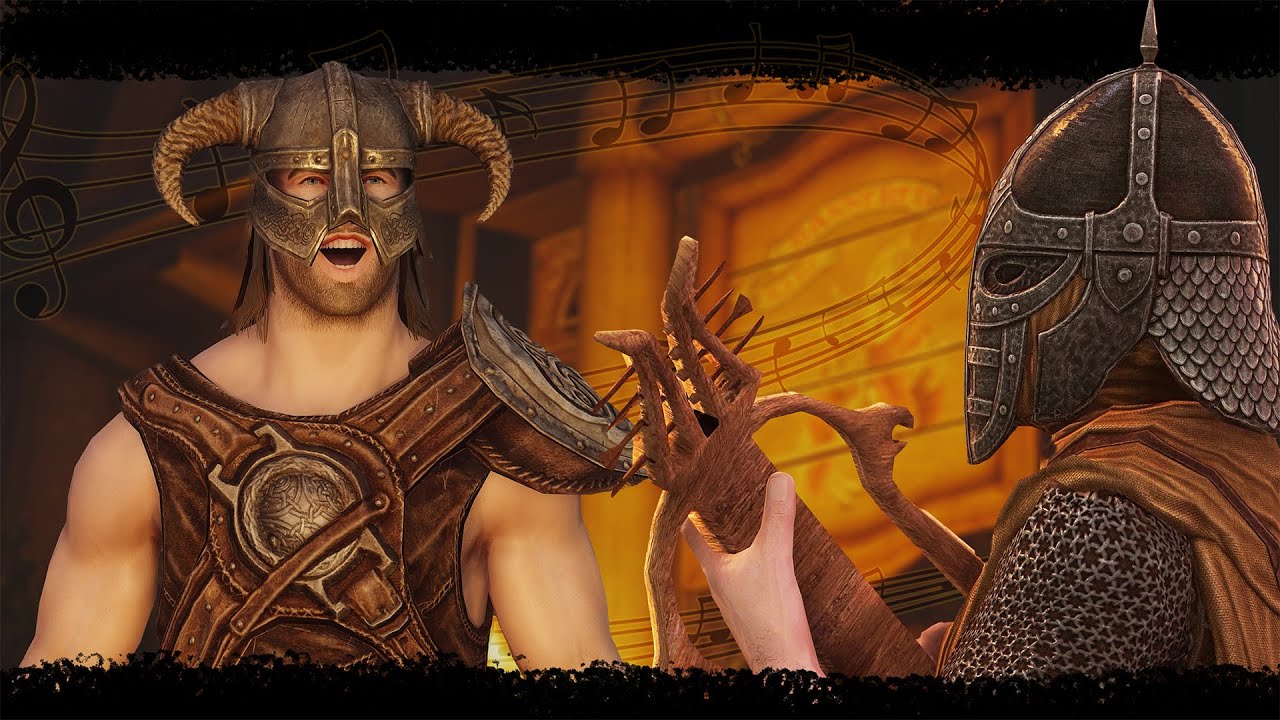 Bannered Mare Open Mic Night - Skyrim Guard Tales - YouTube