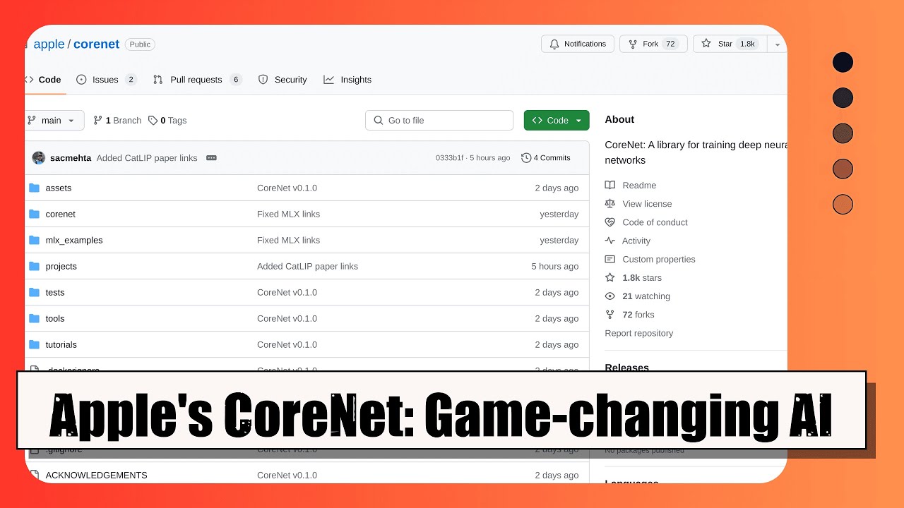 Apple's CoreNet: Revolutionizing Deep Neural Network Training with Reproducible Models and ...